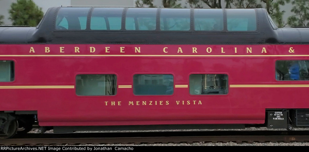 Aberdeen, Carolina & Western Railroad 200/PPCX 801002 dome